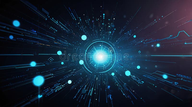 Creative Inovative Technology Background Stock Illustration ...