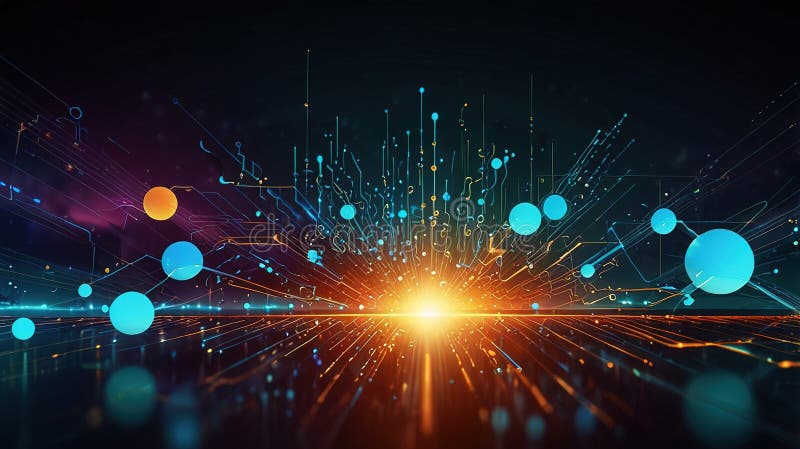 Creative Inovative Technology Background Stock Illustration ...