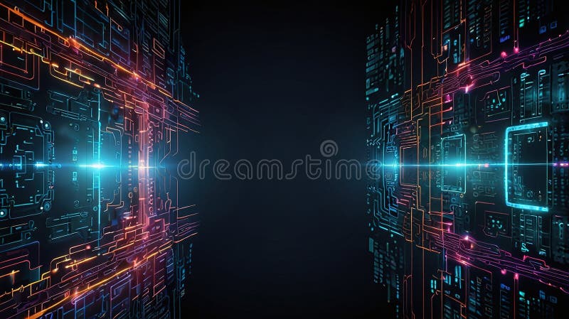 Creative Inovative Technology Background Stock Illustration ...