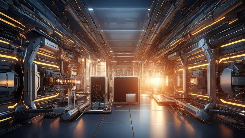 Creative Inovative Technology Background Stock Illustration ...