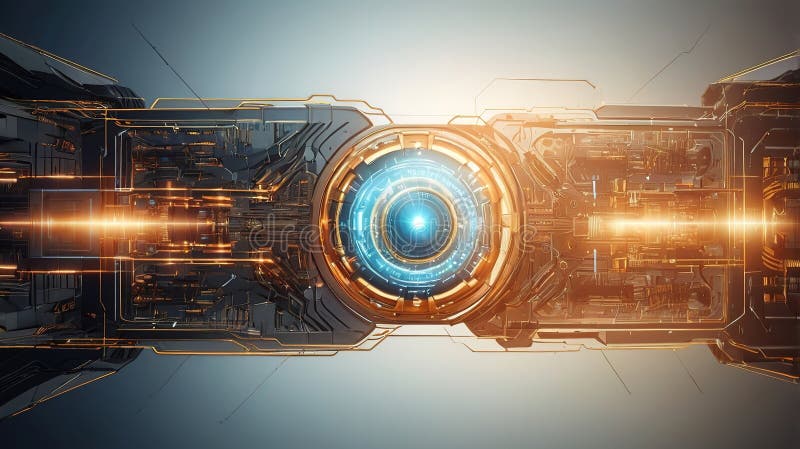 Creative Inovative Technology Background Stock Illustration ...