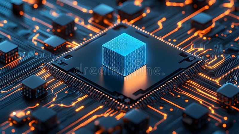 Glowing Cube Shaped Unit Stock Illustrations – 16 Glowing Cube Shaped ...