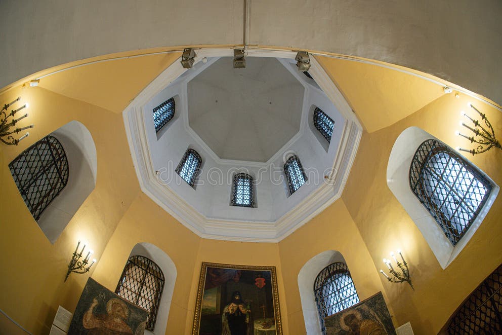 Image Shows the Interior of Crimean State Museum, a Classical Structure ...