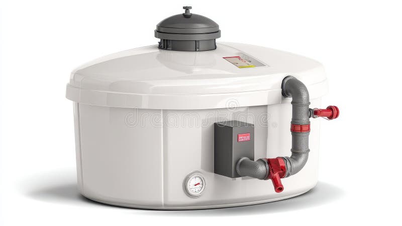 White Water Filter System stock illustration. Illustration of system ...