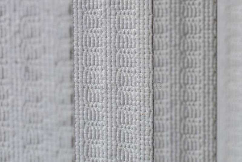 Vertical Blinds Fabric Texture in a Silver Gray Color Stock Photo ...