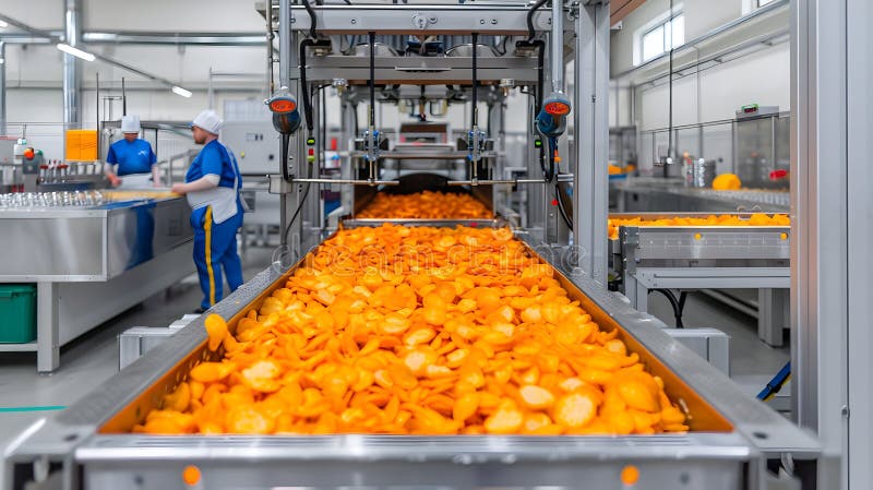 AI-Generated Food Processing Line Stock Image - Image of commerce ...