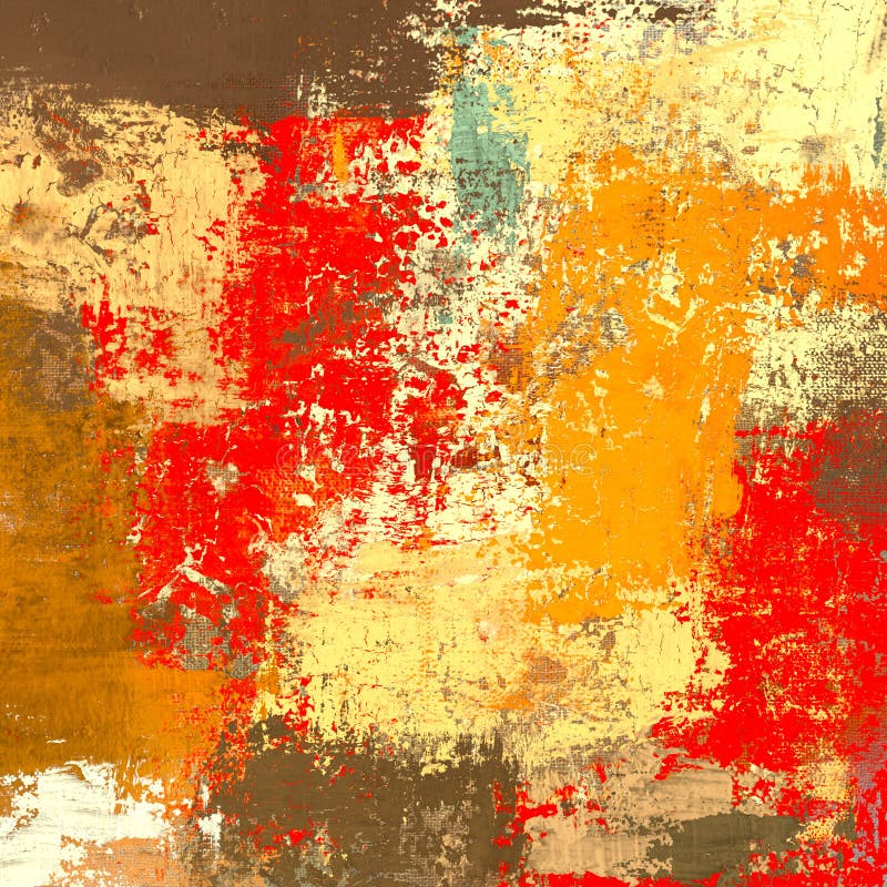 Oil Painting on Canvas Handmade. Abstract Art Texture. Colorful Texture ...