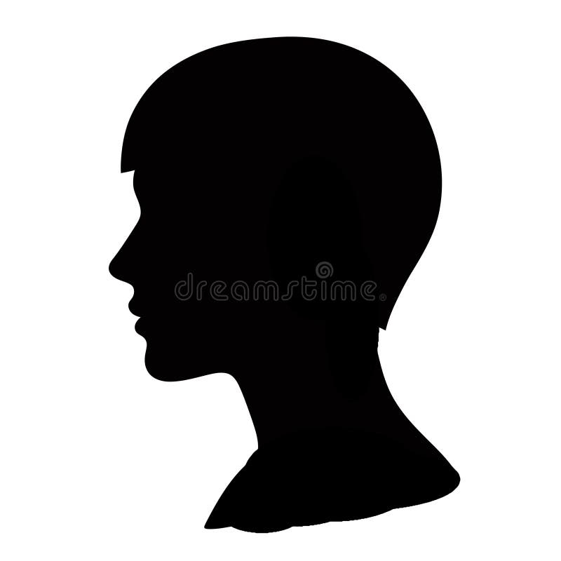 Human Head Side View Stock Illustrations – 8,534 Human Head Side View ...