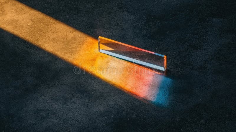 Reflection of Light on a Black Surface Stock Photo - Image of source ...