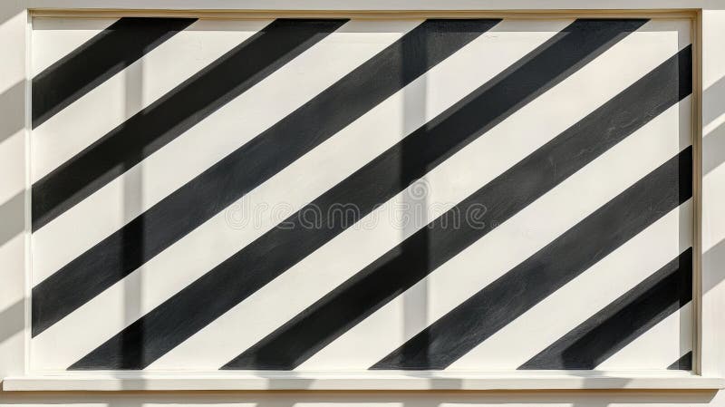 A White Window with Black Diagonal Stripes. Stock Photo - Image of ...