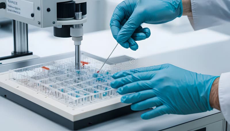 AI-Generated Lab Image stock illustration. Illustration of oriented ...