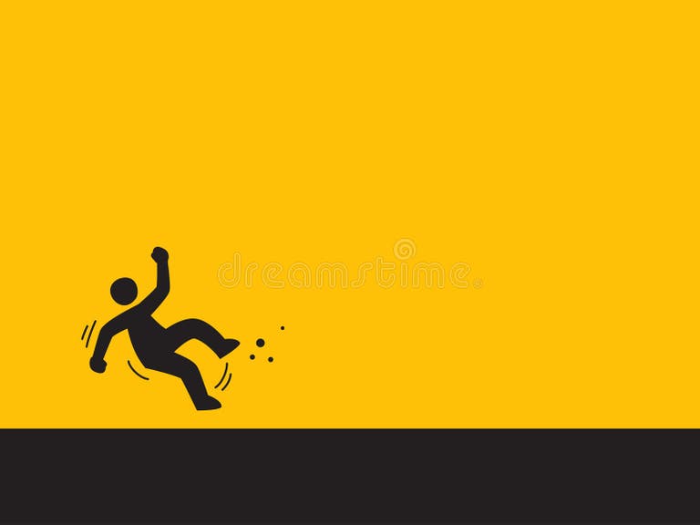 Silhouette Slipping Stock Illustrations – 126 Silhouette Slipping Stock ...