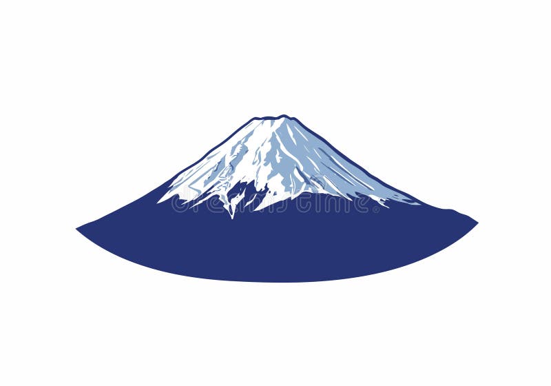 Mt-Fuji clip art stock illustration. Illustration of scenic - 362853886
