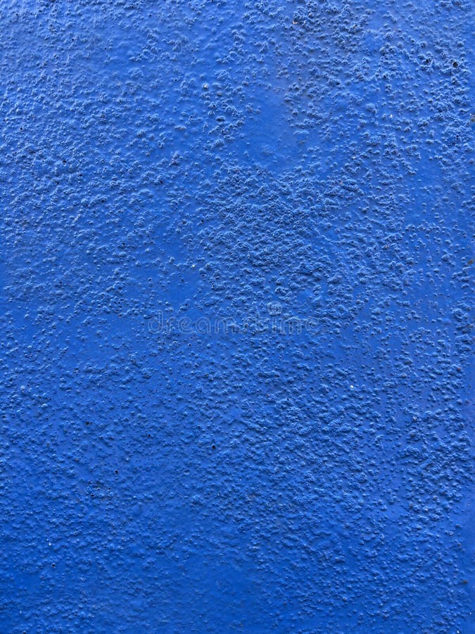 This Image Shows a Surface Painted Blue. Stock Photo - Image of ...