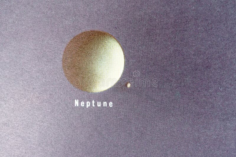 Image Shows a Topographical View of Neptune, Displaying Rugged ...