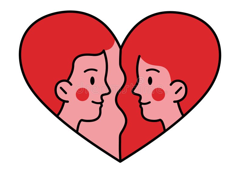 Best friend heart clipart stock vector. Illustration of icon - 370977089