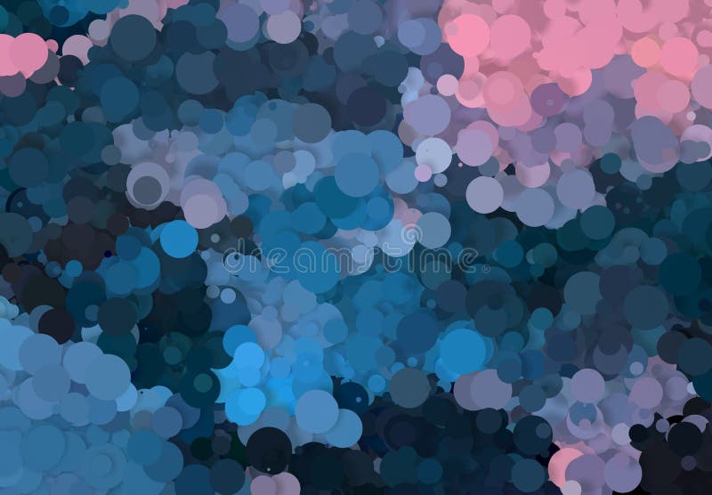 Abstract Art Texture. Colorful Round Discs. Colorful Texture. Modern ...