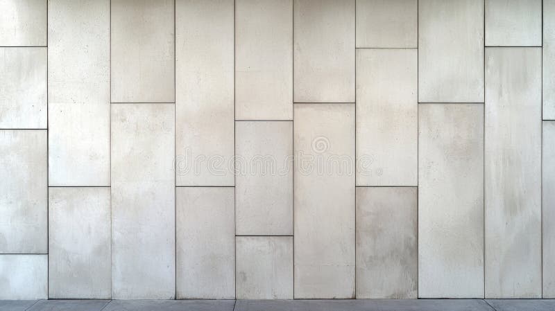 A White Wall with a Grid Pattern. Stock Photo - Image of functional ...