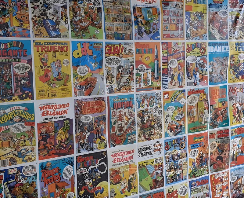 Vintage Comic Book Wall Art Stock Photos - Free & Royalty-Free Stock ...