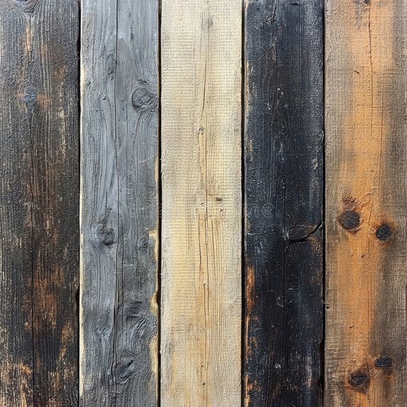 Image Shows a Weathered Wooden Surface with Color and Texture ...