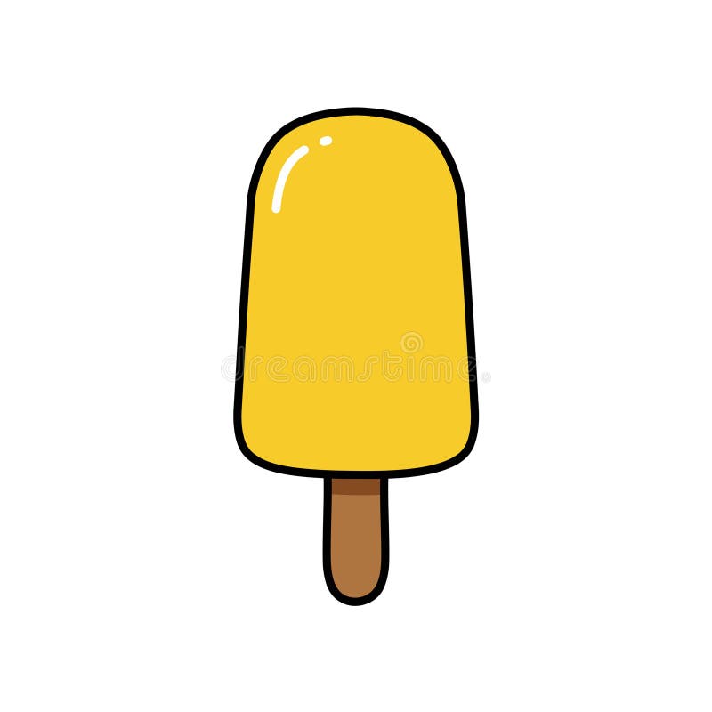 Yellow Ice Pop Illustration Stock Illustrations – 1,181 Yellow Ice Pop ...