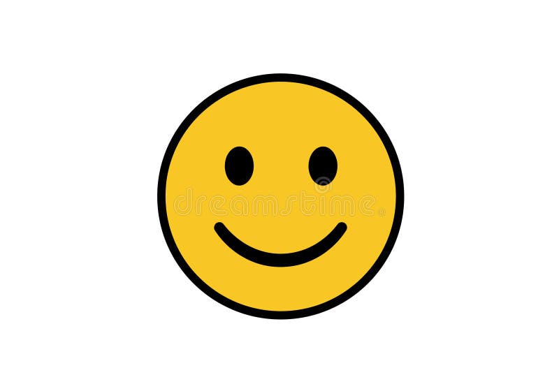 Small smiley face clipart stock vector. Illustration of classic - 370727171