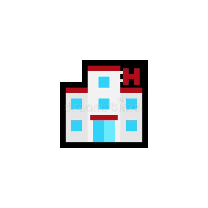 Hospital Building Entrance Stock Illustrations – 5,991 Hospital ...