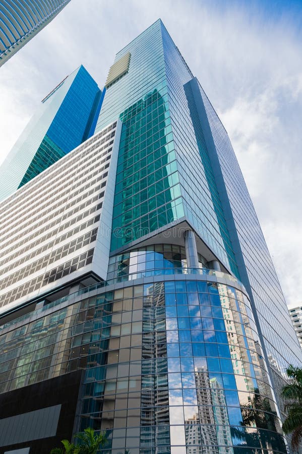 Image of Skyscraper Perspective Exterior. Perspective View on ...