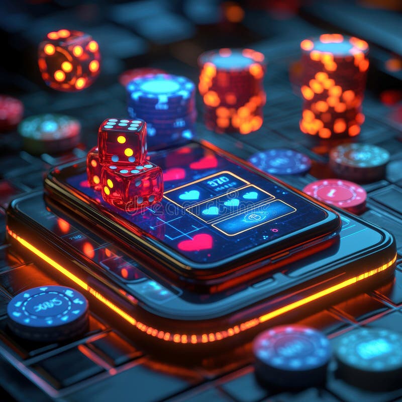 Image of a Sleek, Advanced Electronic Device with Glowing Blue and ...