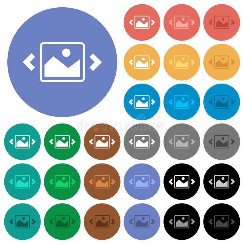 Image Slideshow with Captions Rounded Square Flat Icons Stock Vector ... Image Slideshow with Captions Rounded Square Flat Icons Stock Vector ...