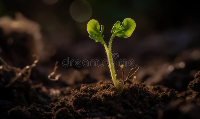 Image of saplings stock illustration. Illustration of green - 276627998