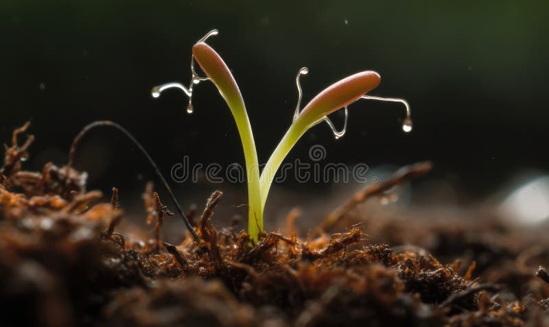 Image of saplings stock illustration. Illustration of small - 276627981