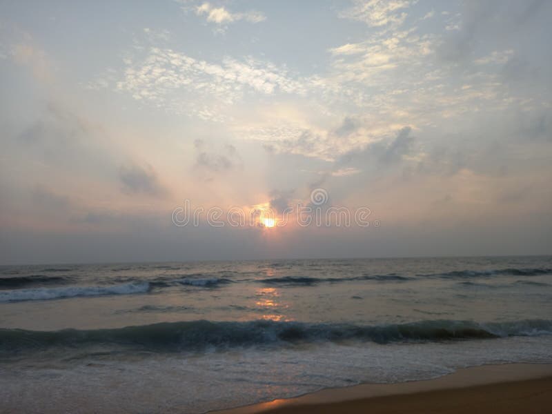 Image of an Small Sun . during Winter Season Stock Photo - Image of ...