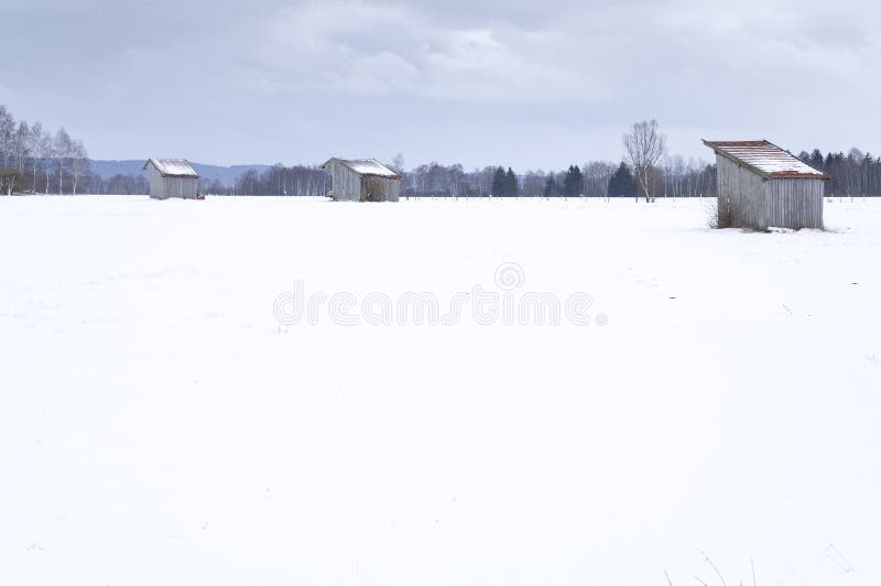 Snow Covered Landscape Against Mountain Range Picture. Image: 109892858