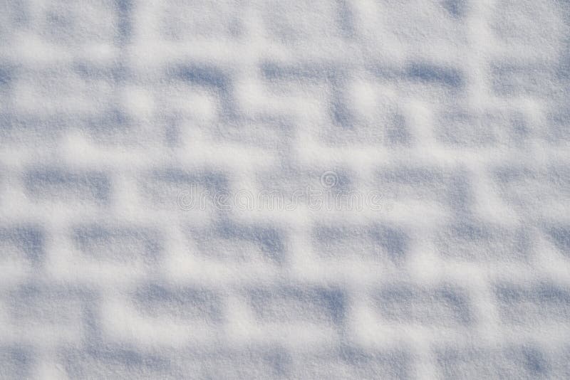 Snow on paving slabs stock image. Image of material - 248218867