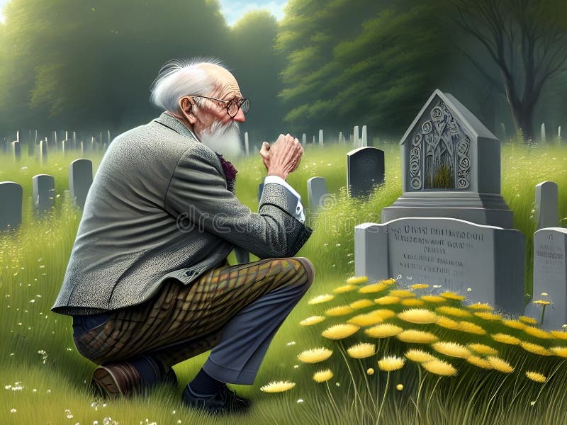 Garden Mourning Stock Illustrations – 224 Garden Mourning Stock ...
