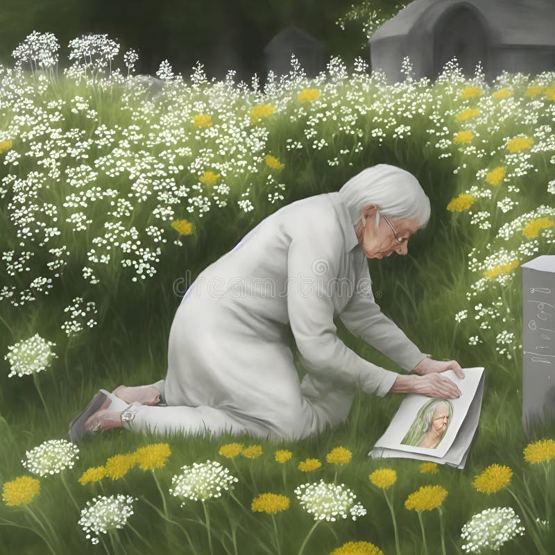 Garden Mourning Stock Illustrations – 224 Garden Mourning Stock ...