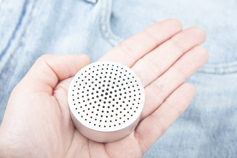 Image of Sound Speaker Hand Pocket Stock Photo - Image of choose ...