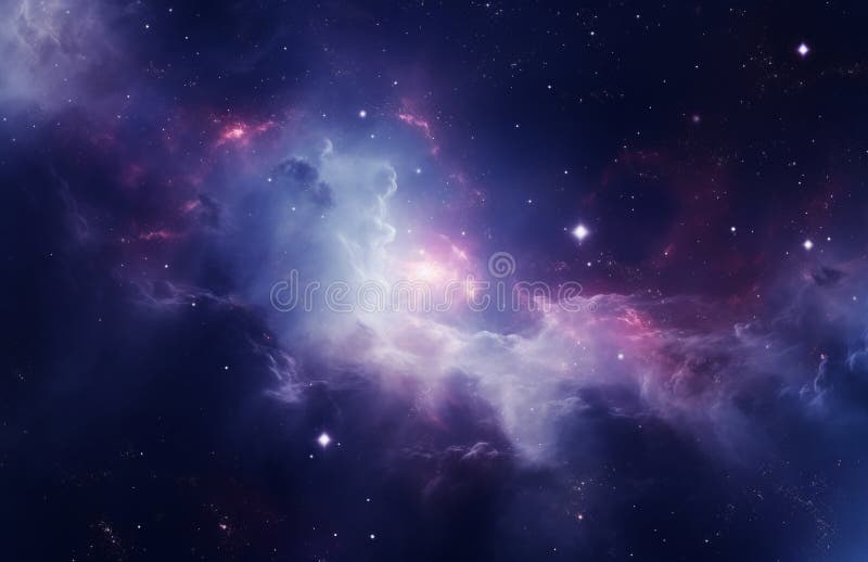 An Image of Space Stars Inside Nebulas Stock Photo - Image of abstract ...