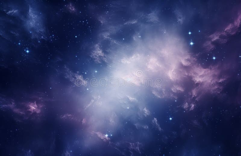 An Image of Space Stars Inside Nebulas Stock Photo - Image of astronomy ...