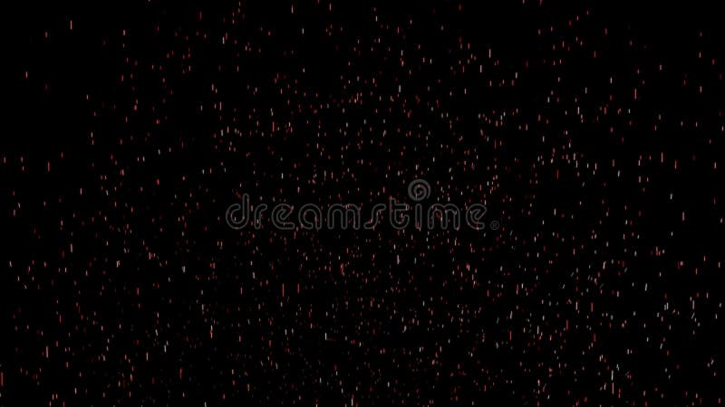 Particles Spring Up on a Black Background Stock Illustration ...