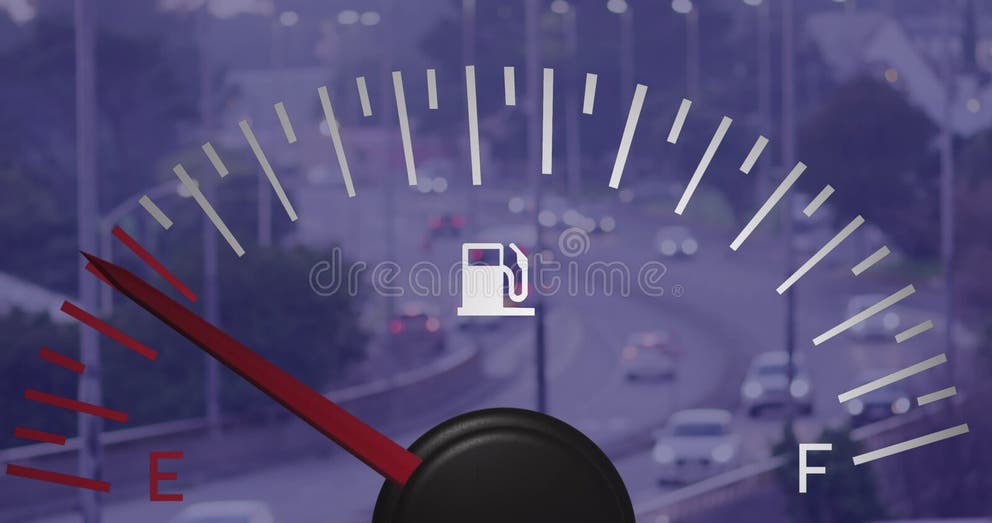 Image of Speedometer Over Street Stock Photo - Image of street, modern ...