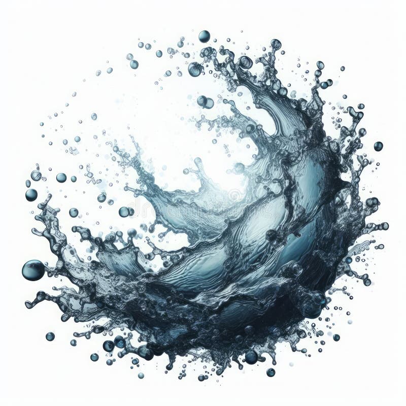 Water Splash Forming Crest Shape Stock Photos - Free & Royalty-Free ...