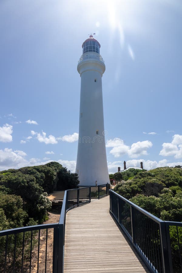 Split Point Lighthouse in Australia Stock Photo - Image of scenic ...