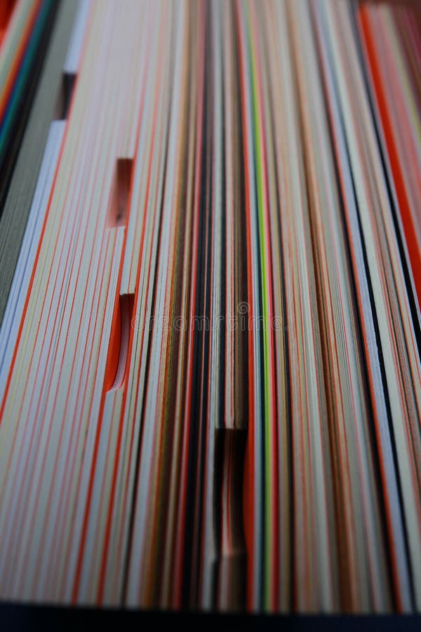 Image Stack of Colored Cardboard Texture Paper Stock Photo - Image of ...