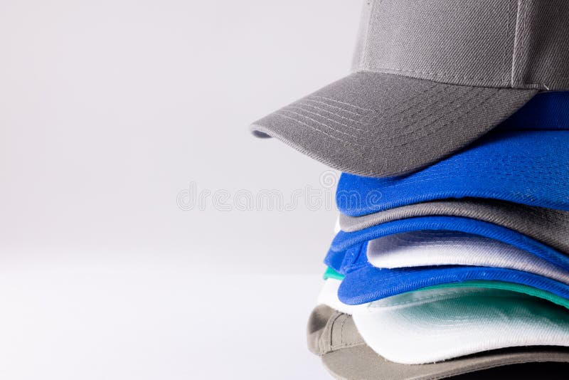 Image of Stack of Cotton Cups Lying on Grey Surface Stock Image - Image ...