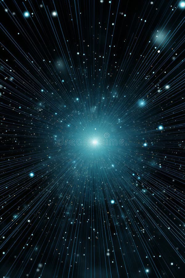 An Image of a Star Burst in Space Stock Illustration - Illustration of ...