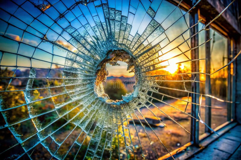 Assessing Vandalism Damage a Broken Window Reveals Security ...