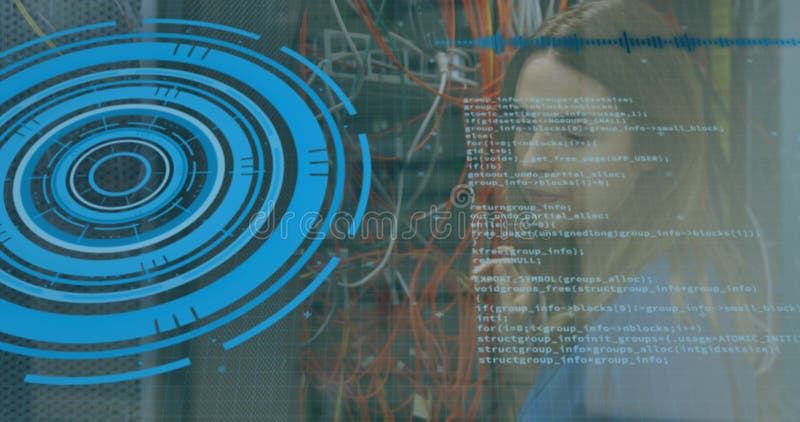 Image of Statistics and Data Processing on Grey Background Stock Image ...