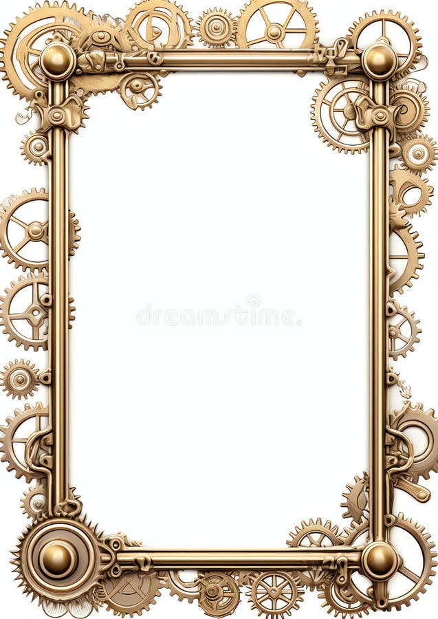 Steampunk Gear Border Stock Illustrations – 140 Steampunk Gear Border Stock Illustrations ...
